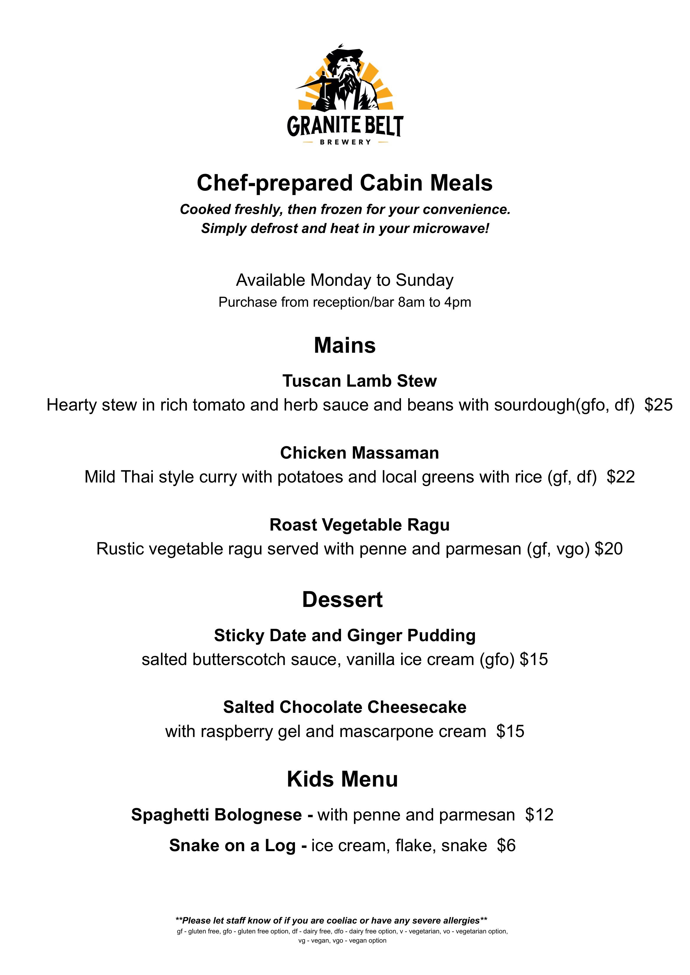 Top Stanthorpe Restaurant | Granite Belt Retreat & Brewery.